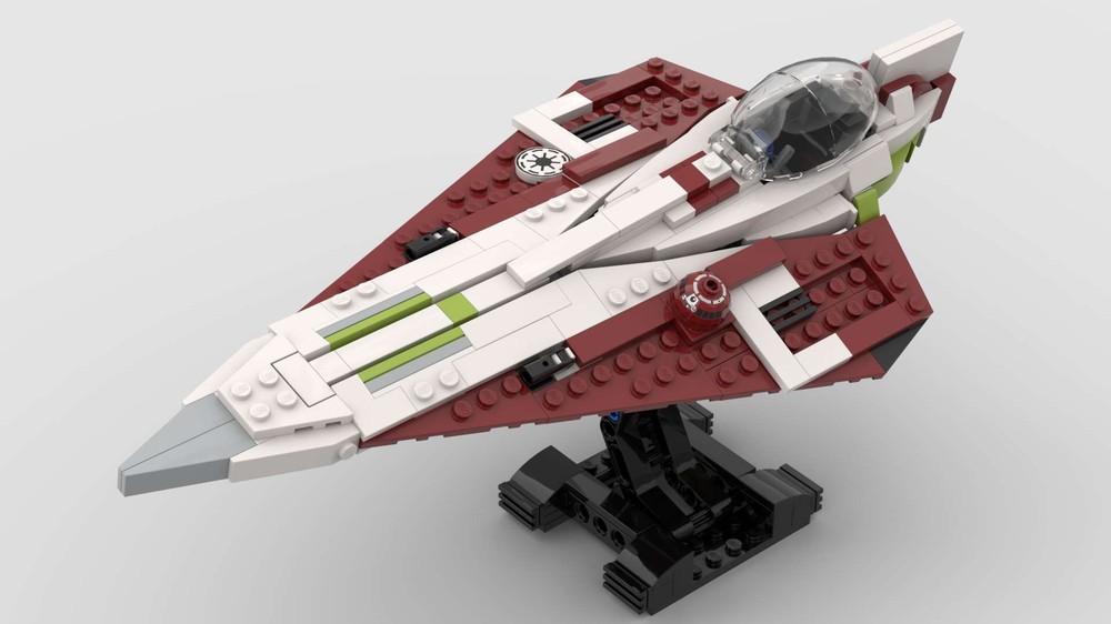 LEGO MOC Delta-7 Aethersprite-class light interceptor - Obi-Wan ...