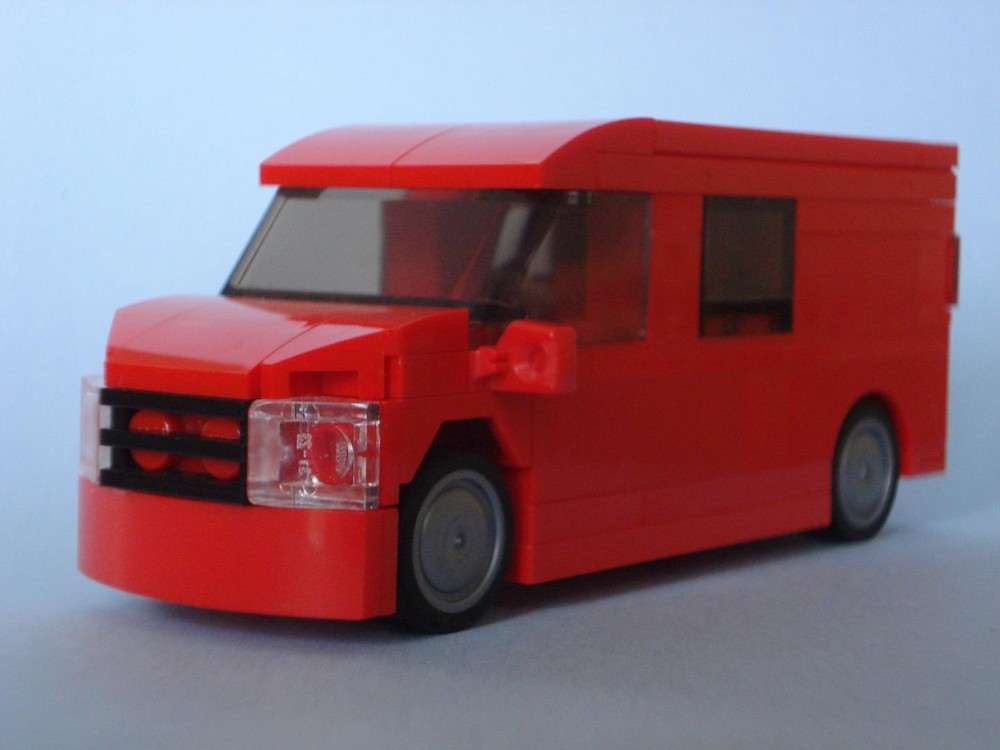 LEGO MOC Little Red Van by Leo1 | Rebrickable - Build with LEGO