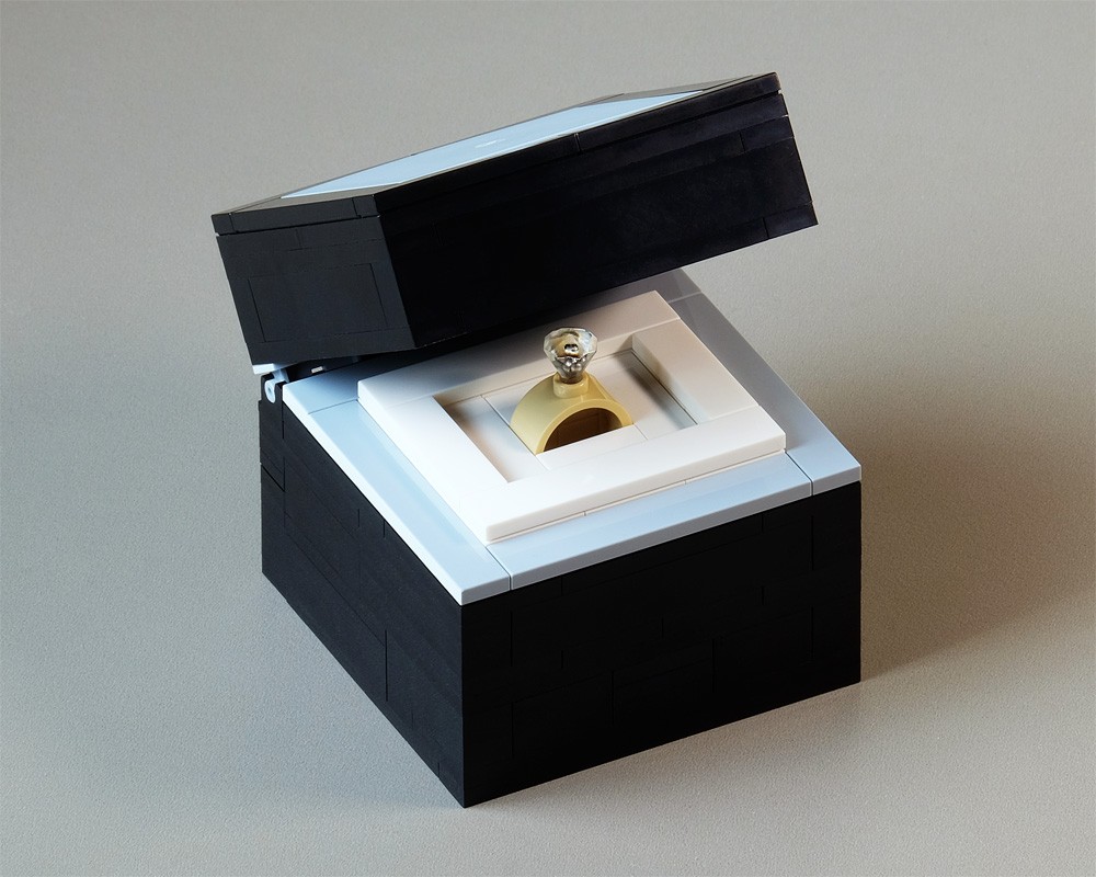 LEGO MOC Ring Box by Amida_Na | Rebrickable - Build with LEGO