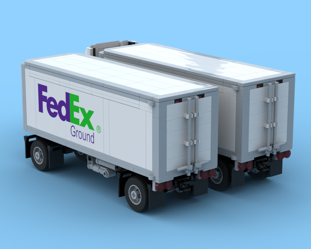 LEGO MOC Freightliner Cascadia 4x2 FedEx Edition by SpeedHunCreations ...