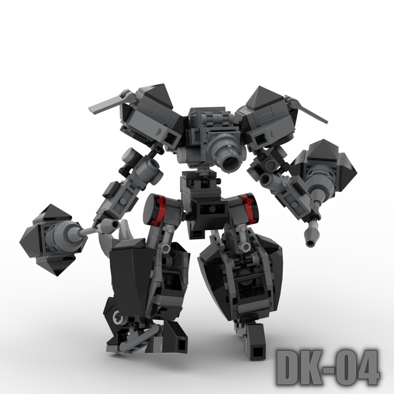 LEGO MOC DK-04 Unmanned mech by dkjodkjo | Rebrickable - Build with LEGO