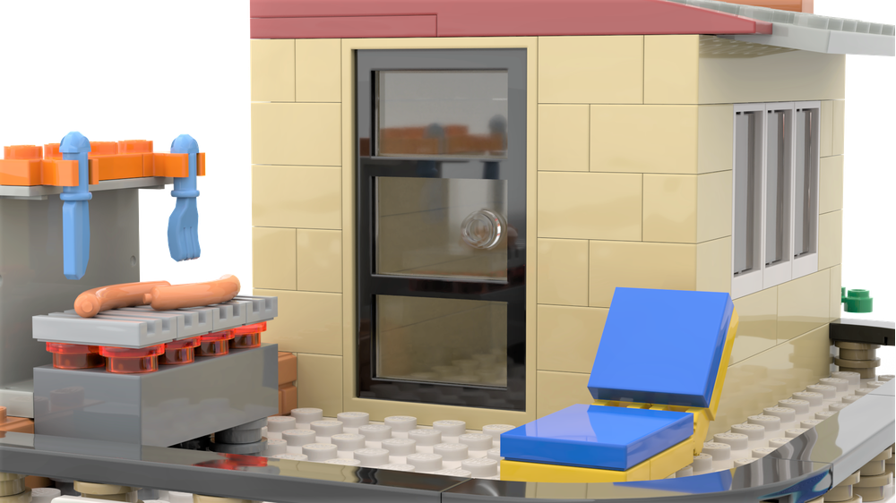 LEGO MOC Lake House by xmsbricks | Rebrickable - Build with LEGO