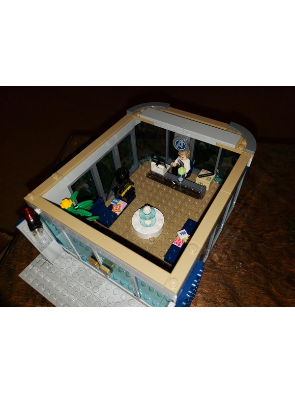 LEGO MOC Embiggened Avengers Tower by Rocket Racer318 | Rebrickable ...