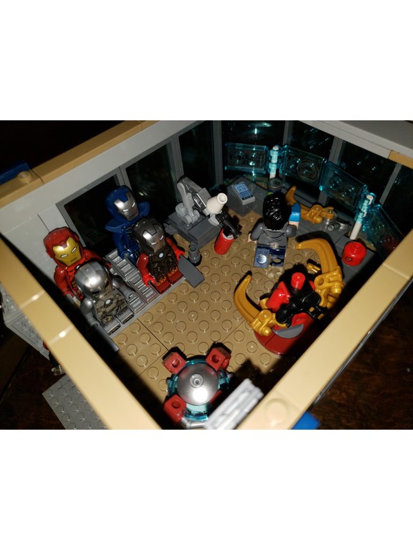 LEGO MOC Embiggened Avengers Tower by Rocket Racer318 | Rebrickable ...