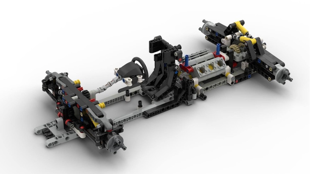 LEGO MOC LMP 1car - 42096 Alternate by benoit-34 | Rebrickable - Build ...
