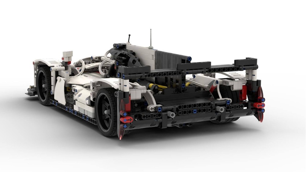 LEGO MOC LMP 1car - 42096 Alternate by benoit-34 | Rebrickable - Build ...