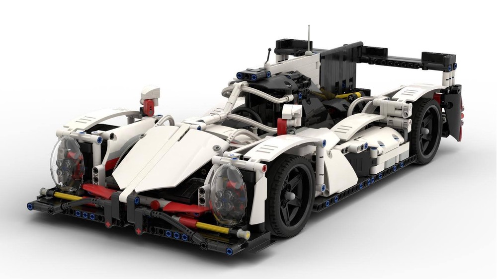LEGO MOC LMP 1car - 42096 Alternate by benoit-34 | Rebrickable - Build ...