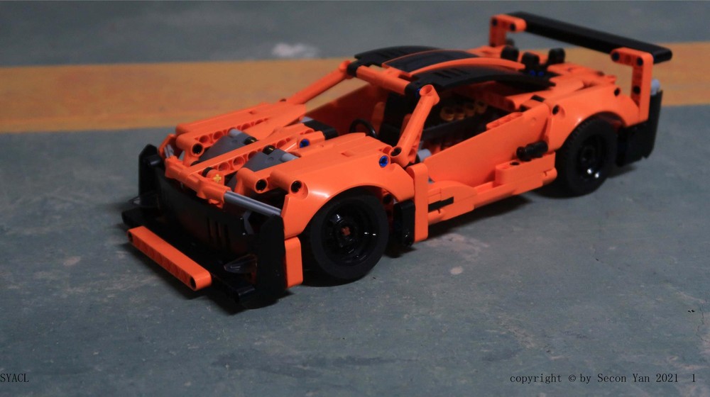 LEGO MOC 42093 F model Hypercar 'HyGuy' by Secon Yan | Rebrickable ...