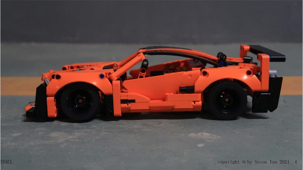 LEGO MOC 42093 F model Hypercar 'HyGuy' by Secon Yan | Rebrickable ...