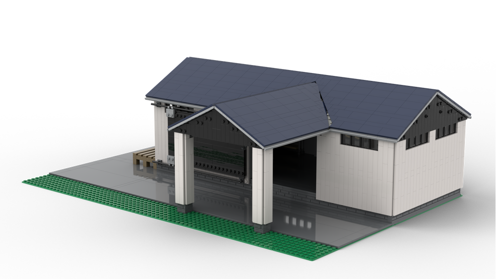 LEGO MOC Warehouse by Yellow.LXF | Rebrickable - Build with LEGO