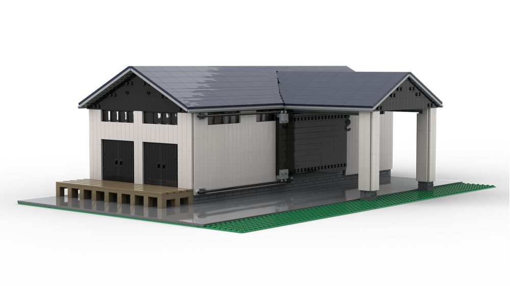 LEGO MOC Warehouse by Yellow.LXF | Rebrickable - Build with LEGO