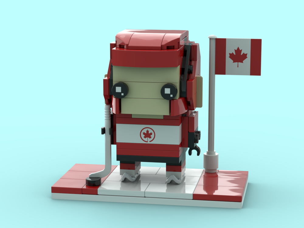 LEGO MOC Canada - Ice Hockey by GetMeBricked | Rebrickable - Build with ...