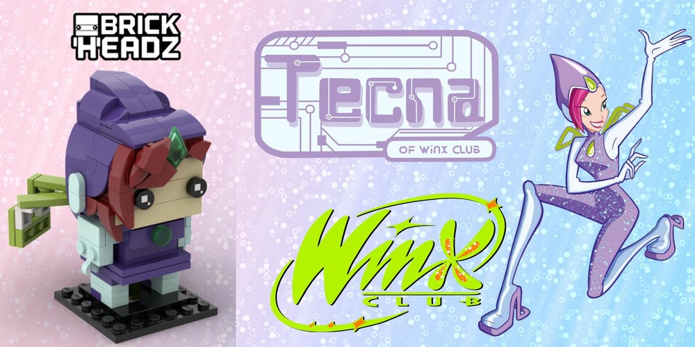 LEGO MOC Tecna Winx Club by GnammyH | Rebrickable - Build with LEGO