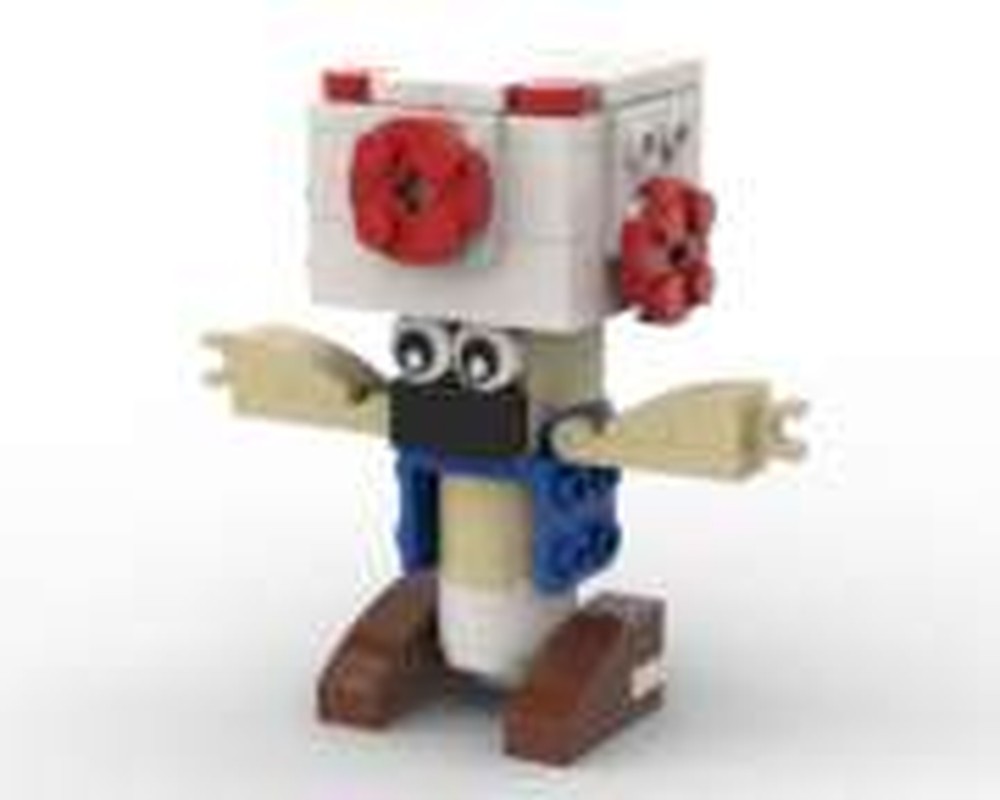 LEGO MOC Toad by MixelMaker | Rebrickable - Build with LEGO