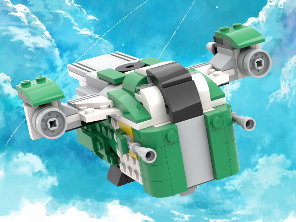 Lego Moc 31113 Razor Crest By Mochyk Rebrickable Build With Lego