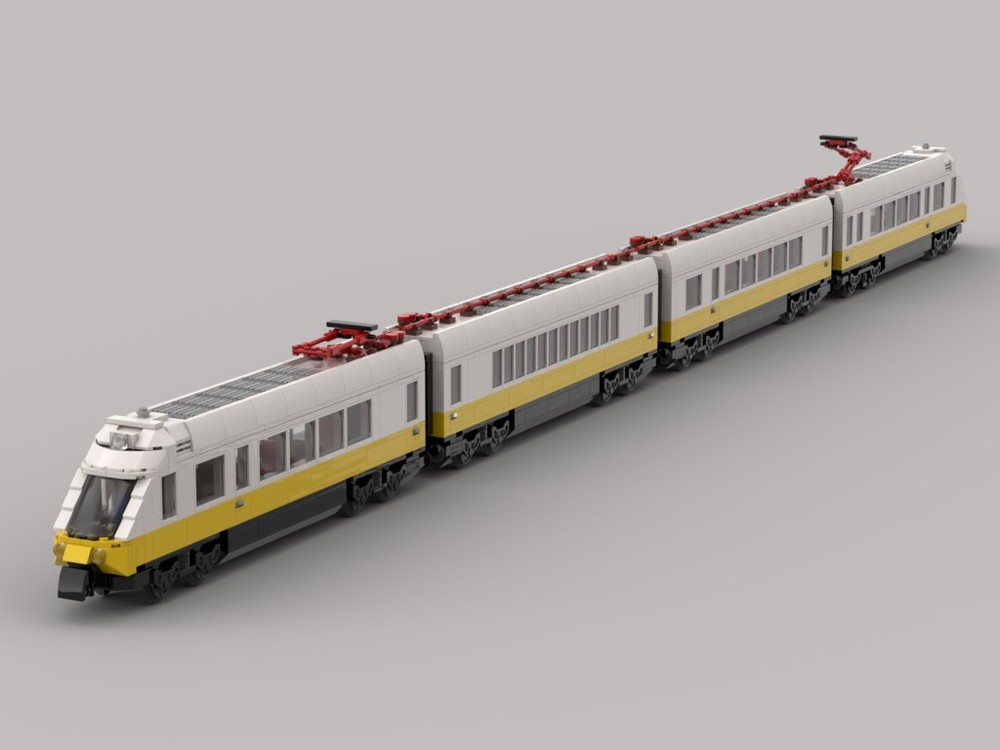 LEGO MOC Series ET403 Lufthansa from the German Federal Railway by ...