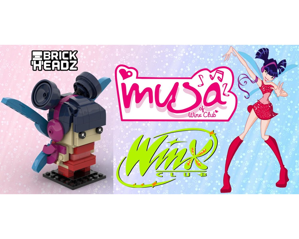 LEGO MOC Musa Winx Club by GnammyH | Rebrickable - Build with LEGO