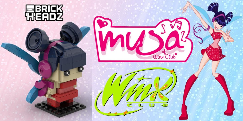 LEGO MOC Musa Winx Club by GnammyH | Rebrickable - Build with LEGO