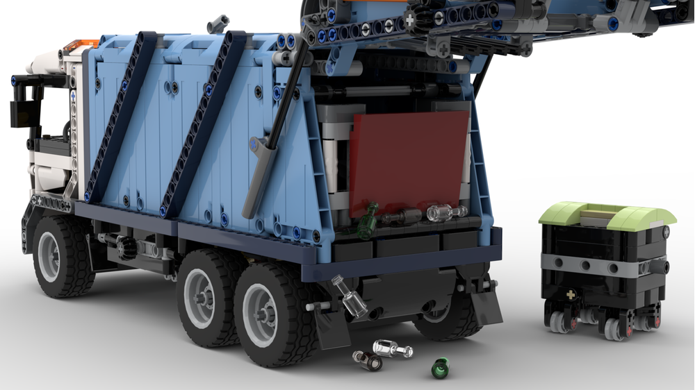 LEGO MOC Garbage Truck upgradable with Power Functions by timtimgo ...