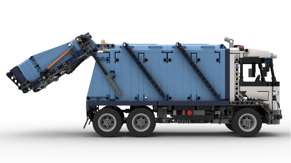LEGO MOC Garbage Truck upgradable with Power Functions by timtimgo ...