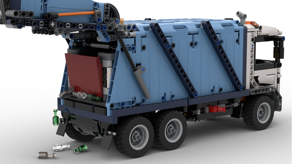 LEGO MOC Garbage Truck upgradable with Power Functions by timtimgo ...