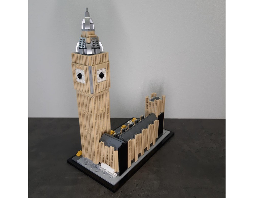 LEGO MOC-77070 Big Ben - Palace of Westminster - 21046 - Alternate by ...