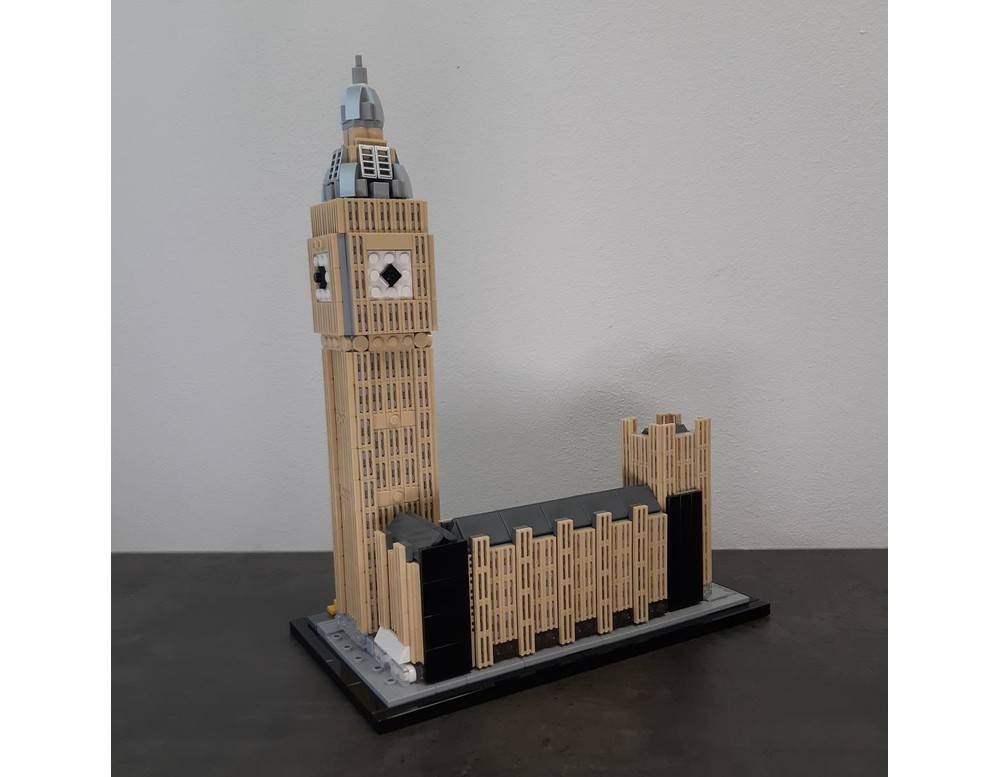 LEGO MOC-77070 Big Ben - Palace of Westminster - 21046 - Alternate by ...