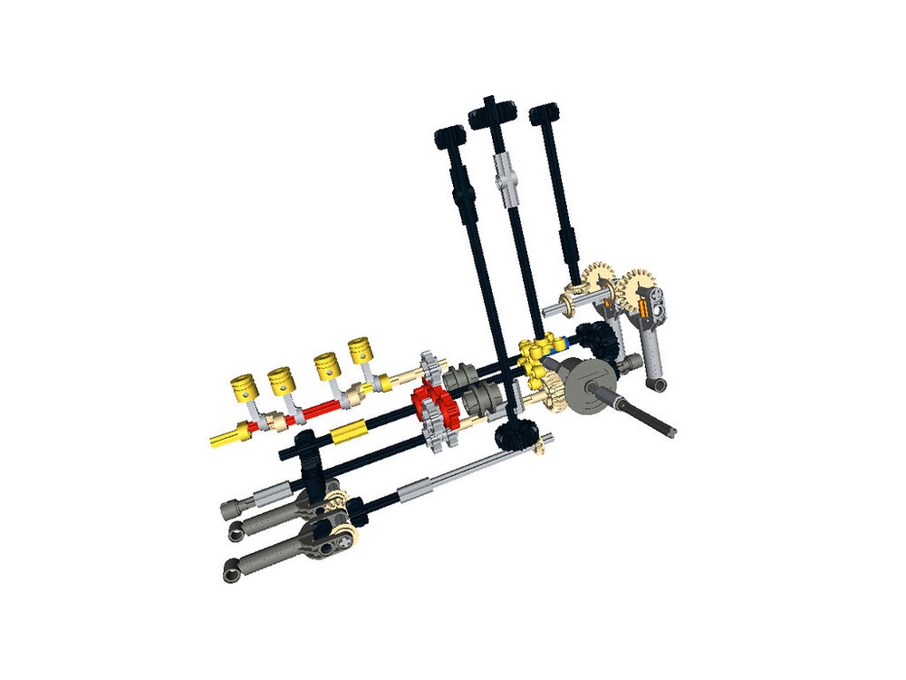 LEGO MOC John Deere 6130R by thirdwigg | Rebrickable - Build with LEGO