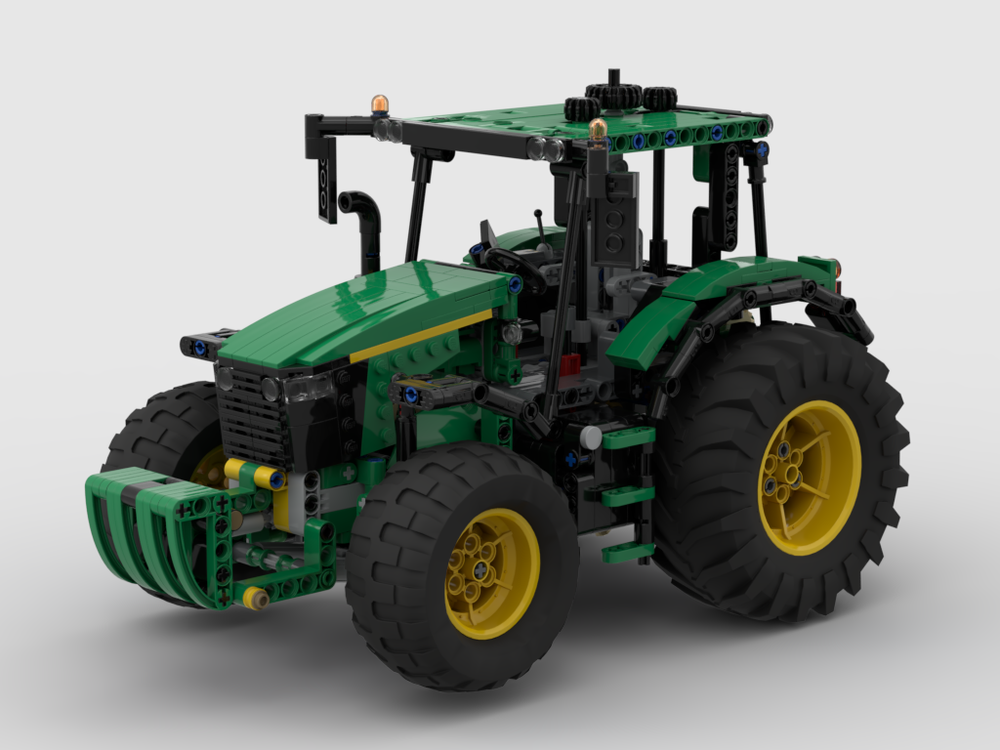 LEGO MOC John Deere 6130R by thirdwigg | Rebrickable - Build with LEGO