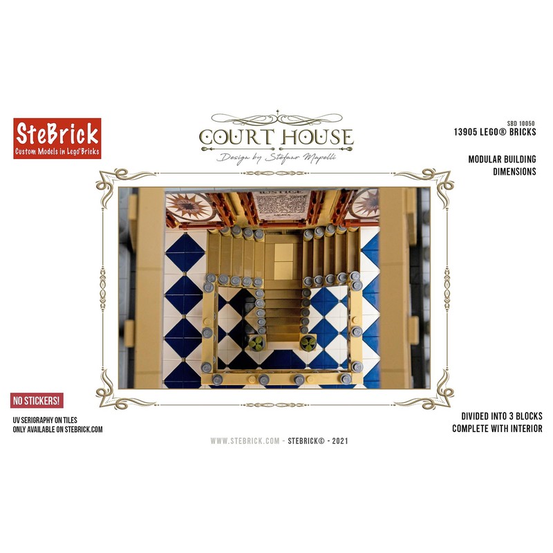 LEGO MOC Court House by STEBRICK | Rebrickable - Build with LEGO