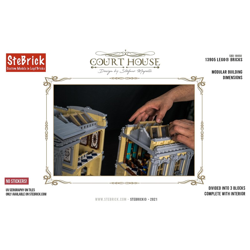 LEGO MOC Court House by STEBRICK | Rebrickable - Build with LEGO