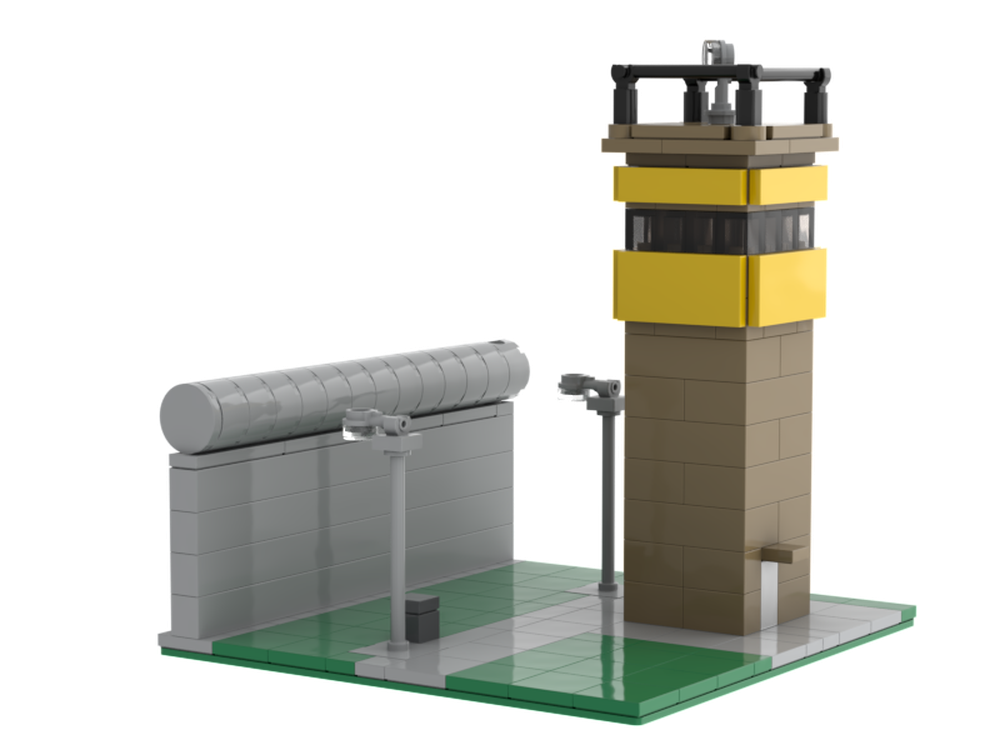 LEGO MOC DDR Grenze mit Turm / GDR border with tower by eisi77 ...