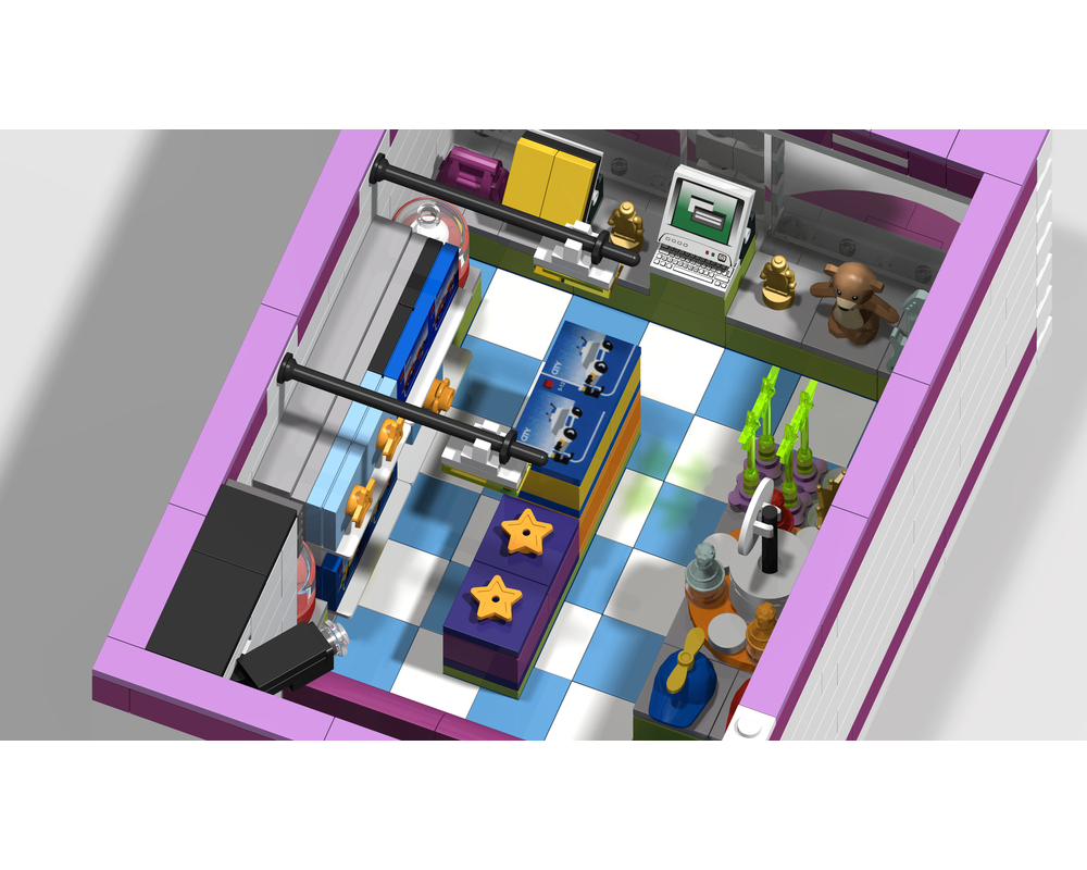 LEGO MOC Modular Gift Shop by 38haeyrm | Rebrickable - Build with LEGO