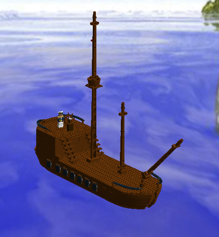 LEGO MOC Giant ship by maksym | Rebrickable - Build with LEGO