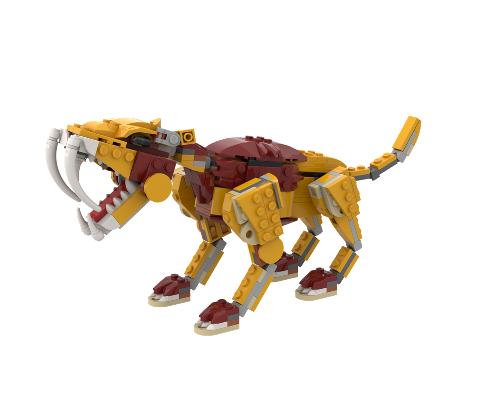 LEGO MOC Saber Tooth Tiger 31112 2 to 1 by bricksmartworkshop ...