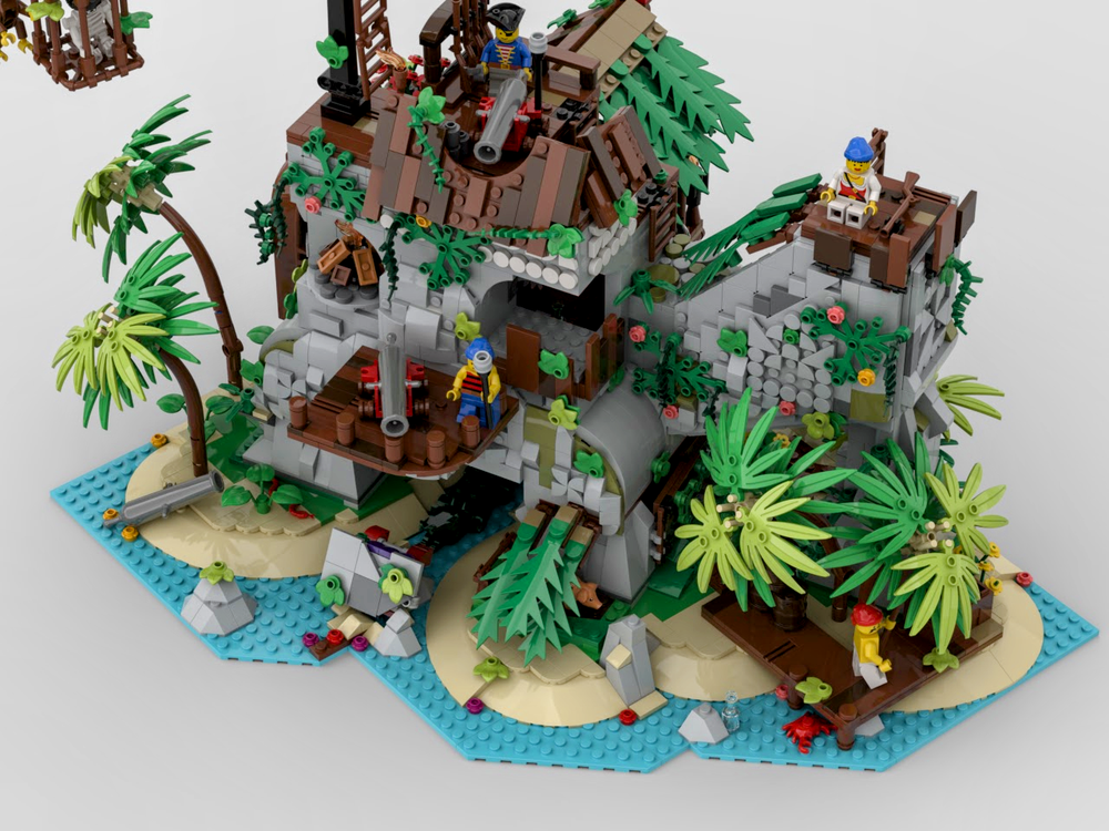 LEGO MOC Forbidden Island by llucky | Rebrickable - Build with LEGO