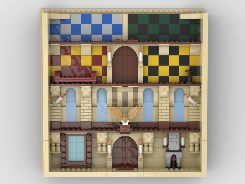 LEGO MOC School of Witchcraft and Wizardry - Minifgure Case 02 by ...