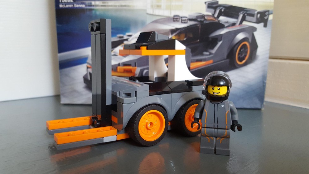 Lego Moc Fork Lift Alternate Build 11 By N2brick Rebrickable