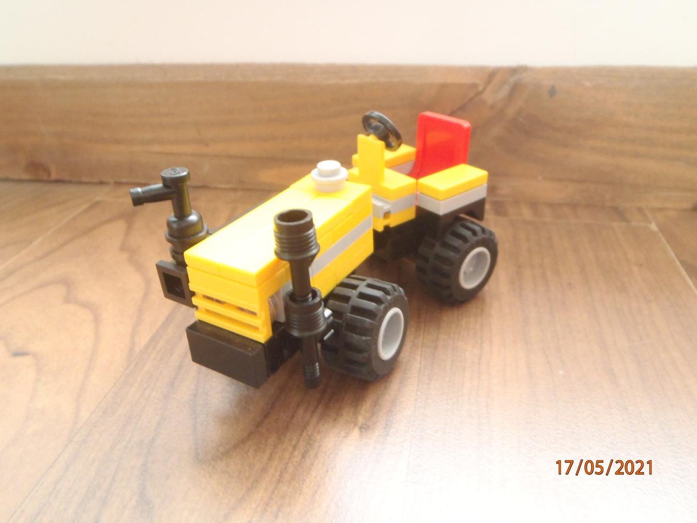 LEGO MOC small tractor articulate by Alego40 | Rebrickable - Build with ...