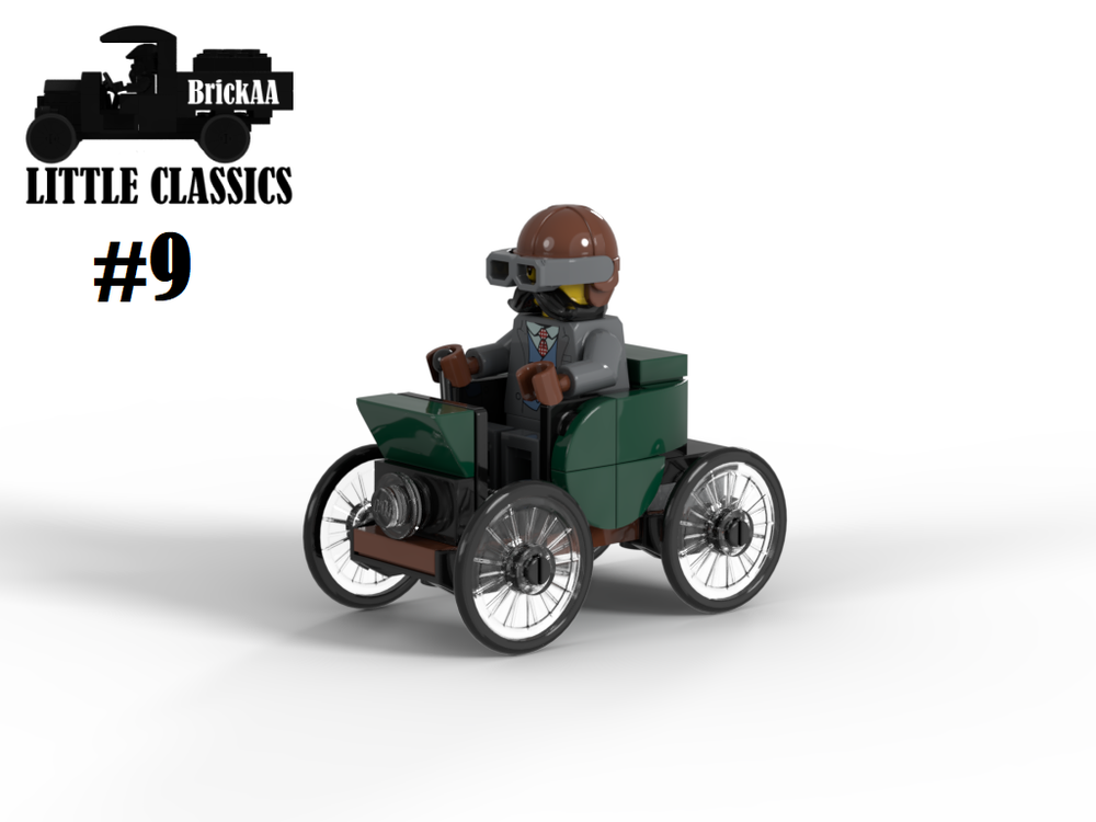 LEGO MOC Little classics #9 - Green horseless carriage by BrickAA ...