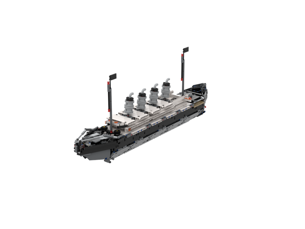 LEGO MOC 42078 B-MODEL – rms TITANIC by Roelofs Creations | Rebrickable ...