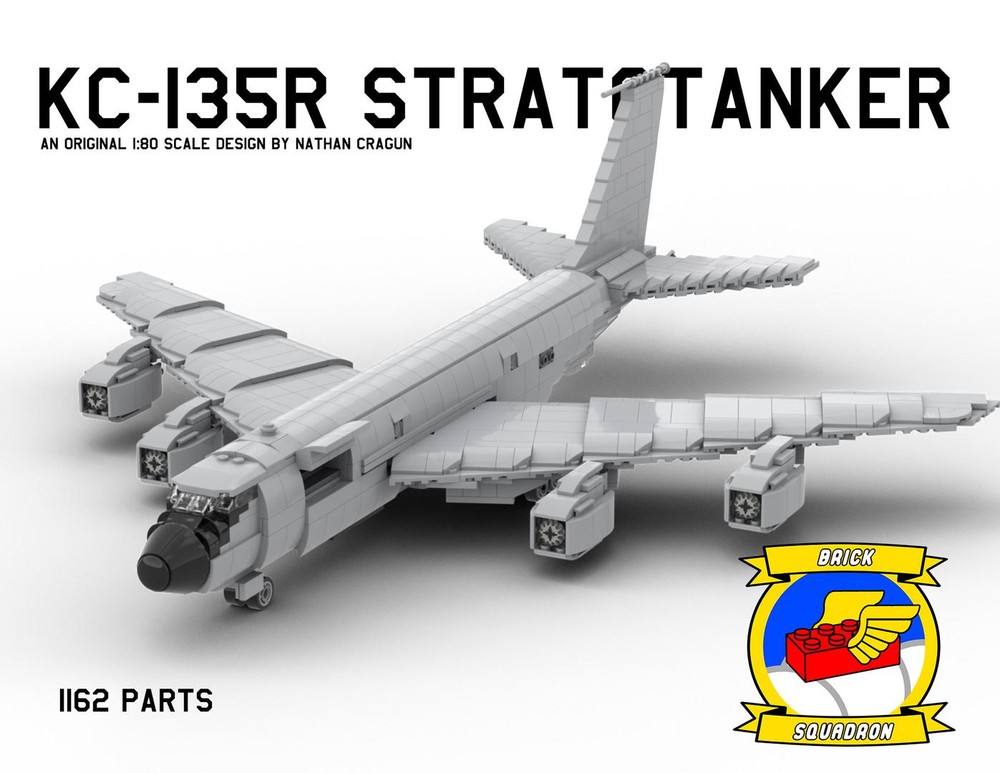 LEGO MOC-77215 KC-135R Stratotanker by brick_squadron | Rebrickable ...