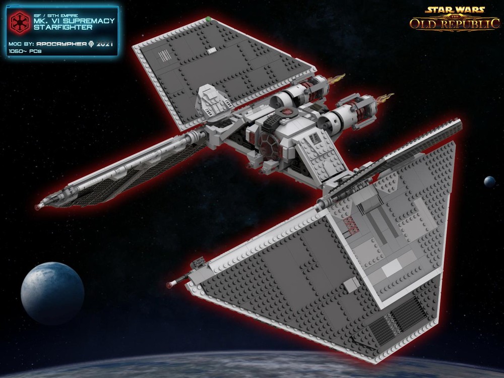LEGO MOC Old Republic Sith Supremacy-Class Starfighter by apocryphea ...