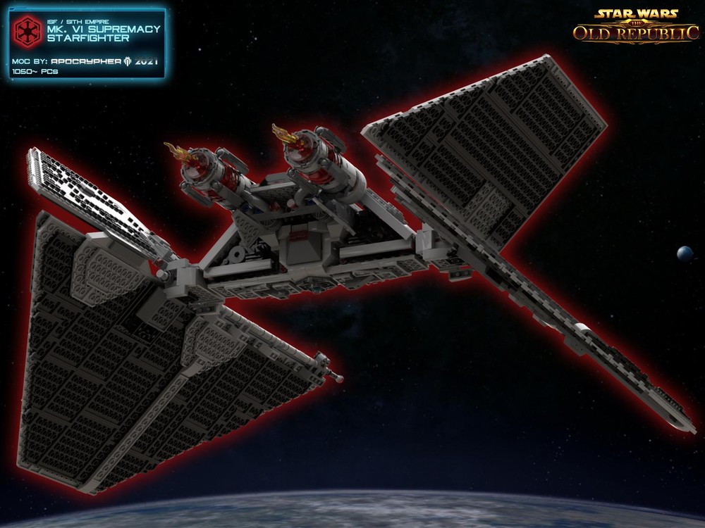 LEGO MOC Old Republic Sith Supremacy-Class Starfighter by apocryphea ...