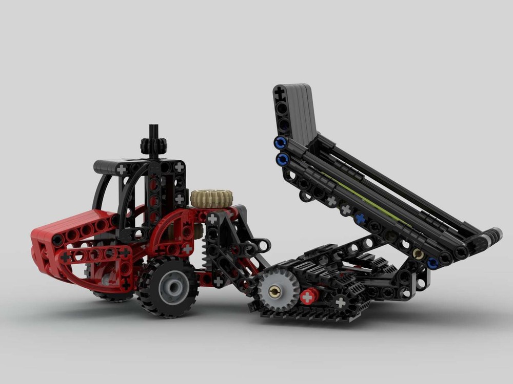 Lego Moc Dumper Truck By Viernes Rebrickable Build With Lego
