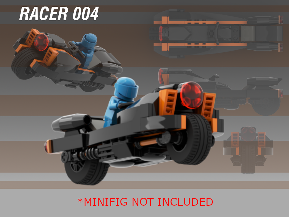 LEGO MOC RACER 004 by JPTREVORRILEY | Rebrickable - Build with LEGO