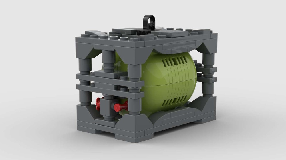 Lego Moc Container Liquid Gas By Lefisch Rebrickable Build With Lego