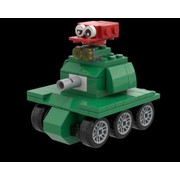 LEGO MOC Super Mario Odyssey Tank Sherm v2.1 by dmytro.v | Rebrickable ...