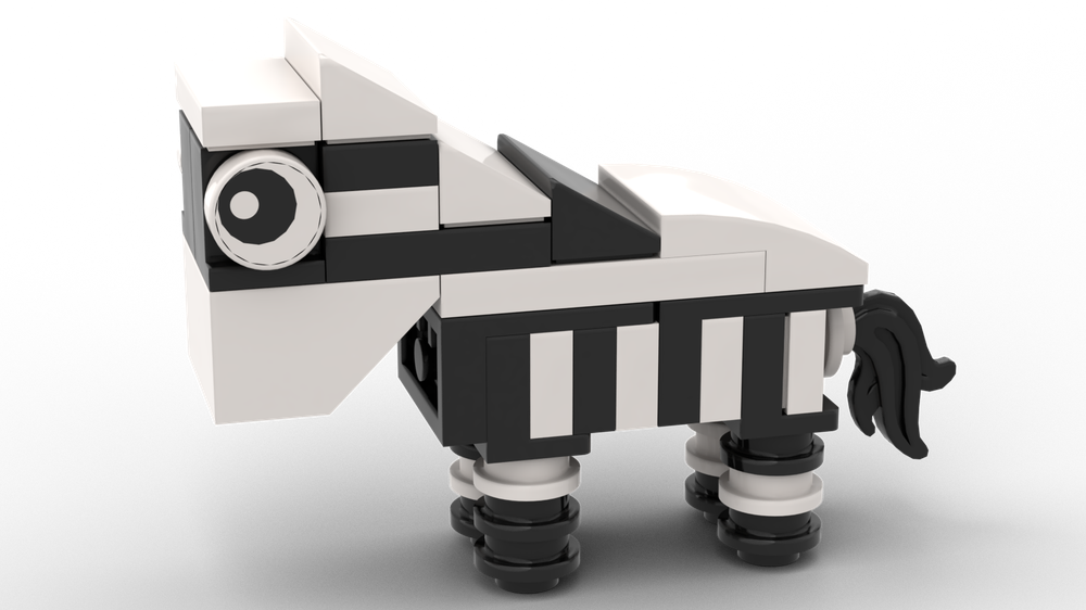 LEGO MOC Zebra by 2in1 | Rebrickable - Build with LEGO