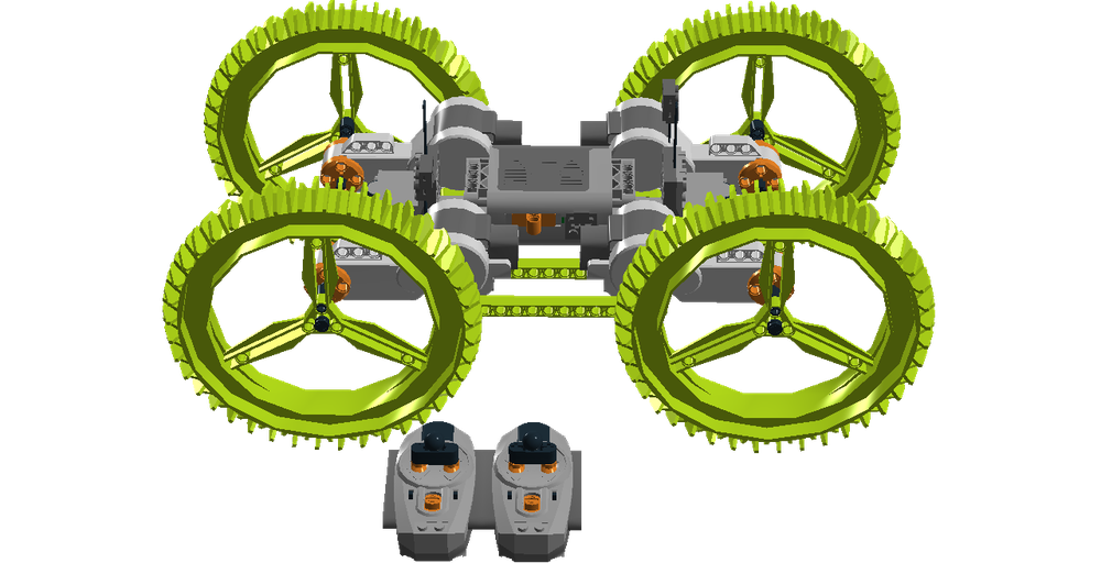 LEGO MOC Big Green Thing by EnzoBricks | Rebrickable - Build with LEGO